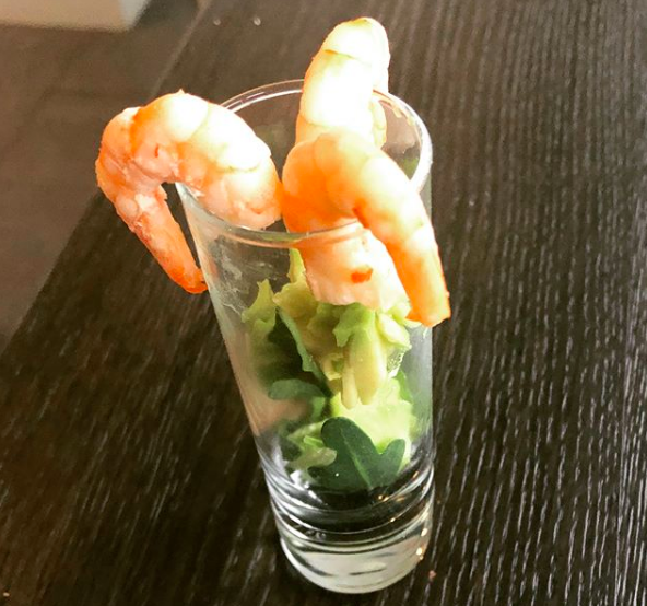 Classic Prawn Cocktail – Canapé Queen